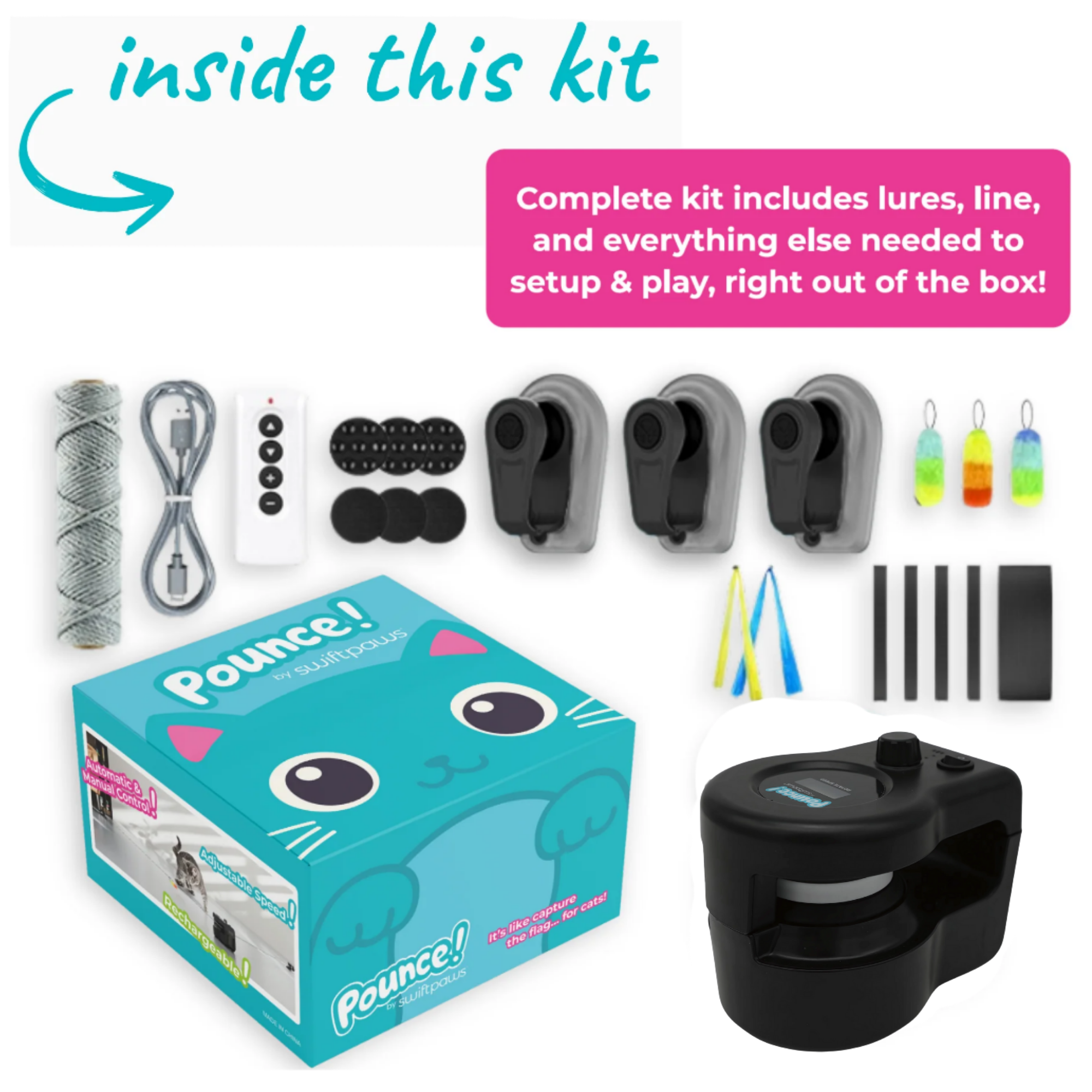 Pounce! Kit – SwiftPaws